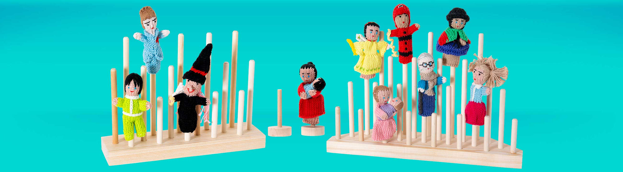 artist info & racks - puppets - by Lucuma Designs