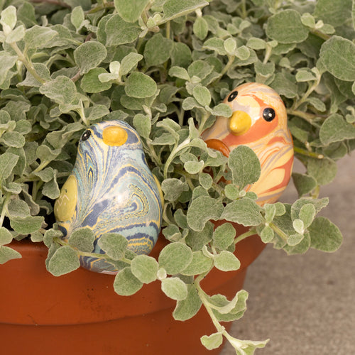 Fair Trade Bird - Swirled Pot Hugger by Lucuma Designs